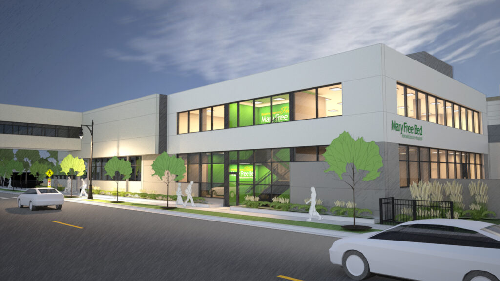 Mary Free Bed Rehabilitation Hospital Kitchen and Café - Integrated Architecture